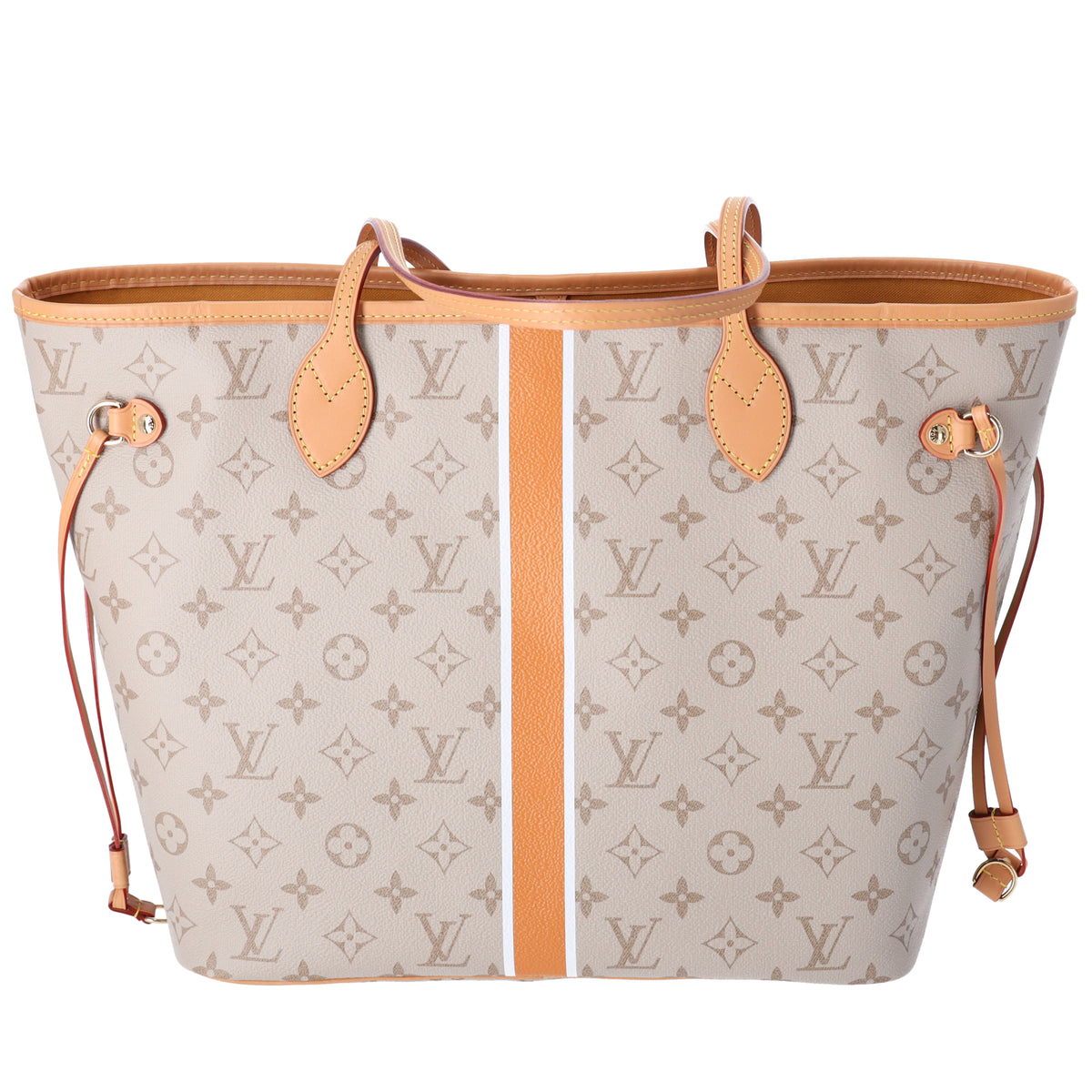 Louis Vuitton Neverfull MM Tote Collection Line M23501 Beige Monogram ...
