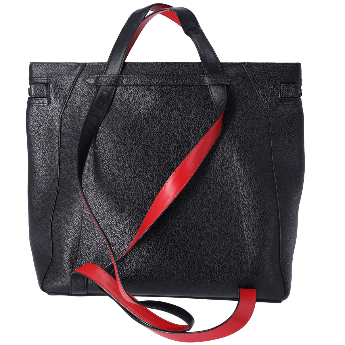 Christian Louboutin Cabado Backpack 3175114 CM53 Black Leather Rubber ...