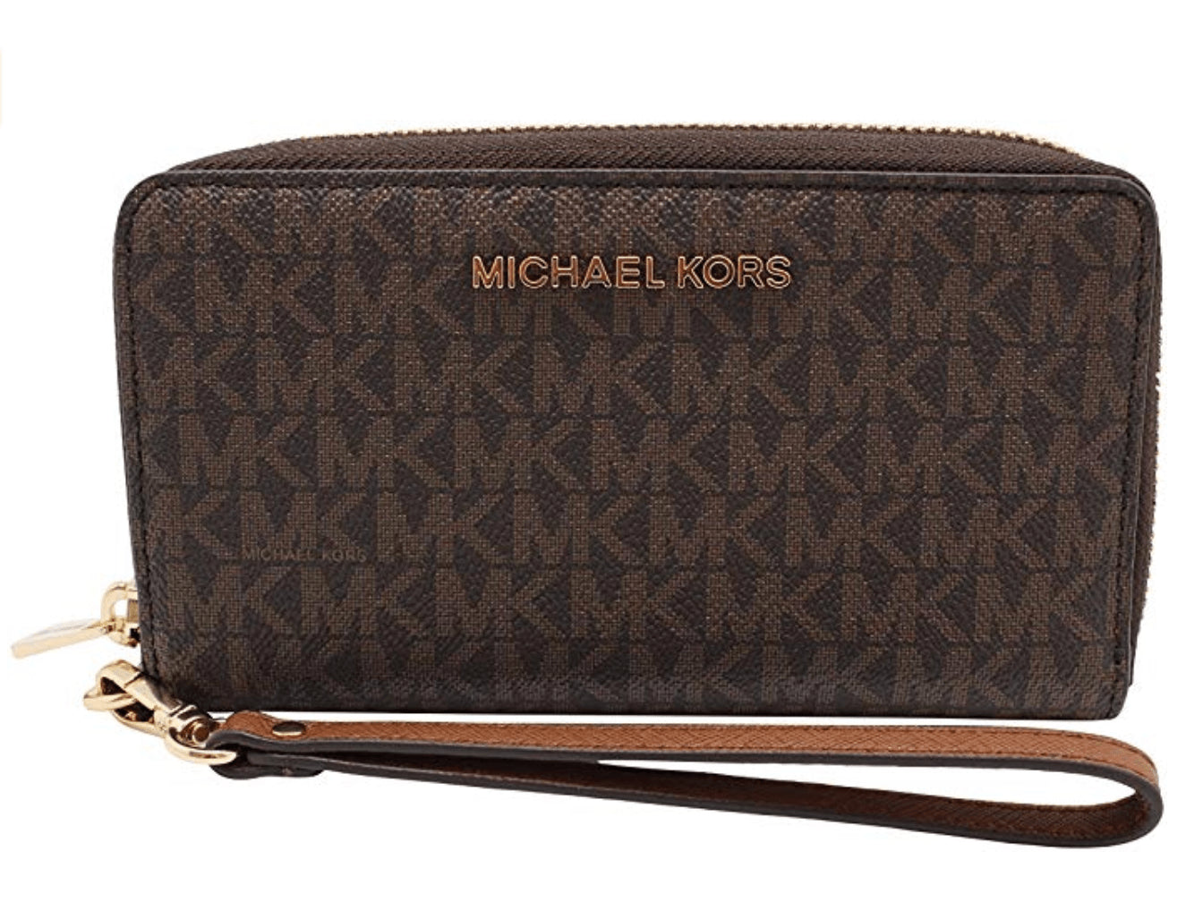 Michael Kors Jet Set Travel Large Flat Multifunction Phone Case Wallet ...